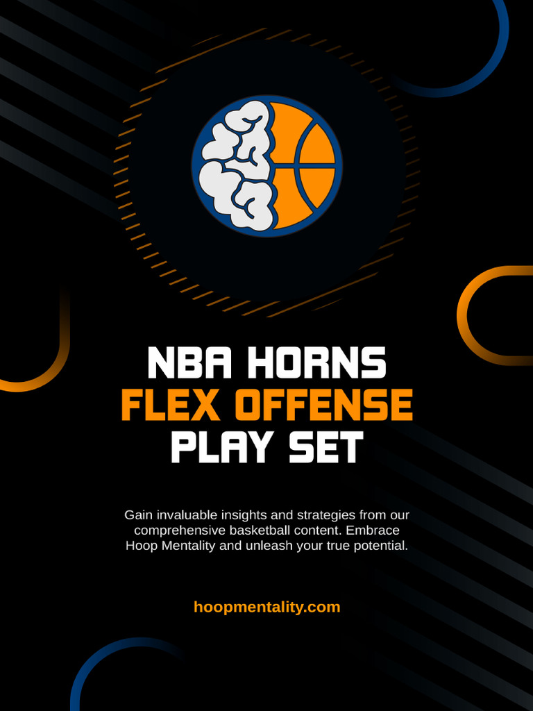 NBA Horns Flex Offense Strategies | PDF | Sports | Team Sports