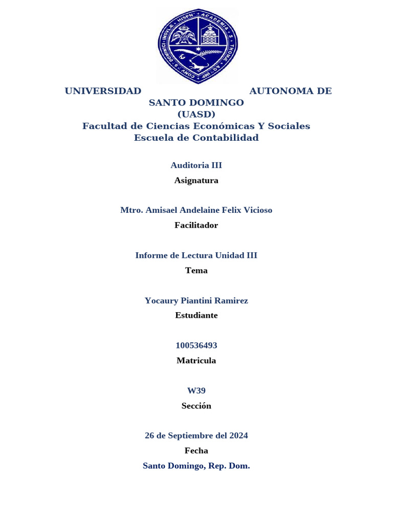 Auditor Predecesor y Sucesor en Auditoría | PDF | Contralor | Auditoría