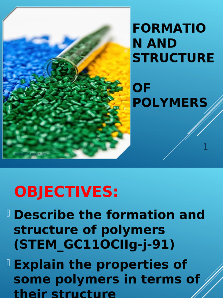 Q2 - Lesson 8 - Polymers and Biomolecules | PDF | Carbohydrates | Lipid