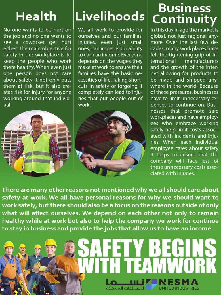 January Safety Why We All Should Care | PDF | Employment | Business