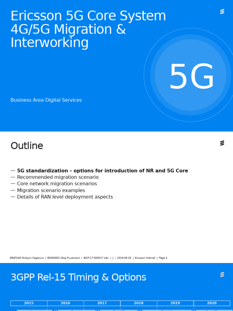 5G Core System - Migration to 5G_IMP | PDF | Lte (Telecommunication) | 4 G
