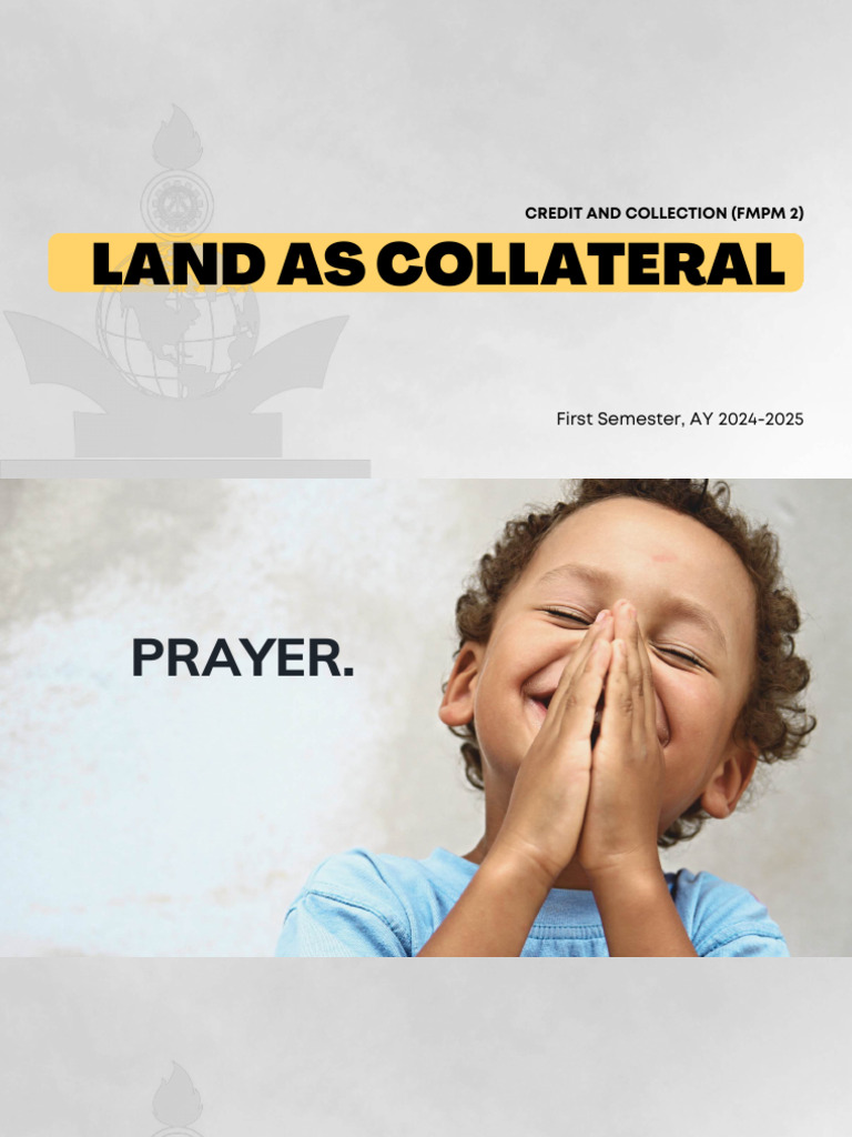 Land as Collateral | PDF | Real Estate Appraisal | Taxes