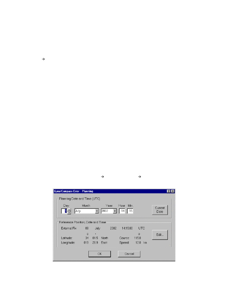 06 Gyro Compass Error Planning Stella Pdf Compass Button Computing 8406