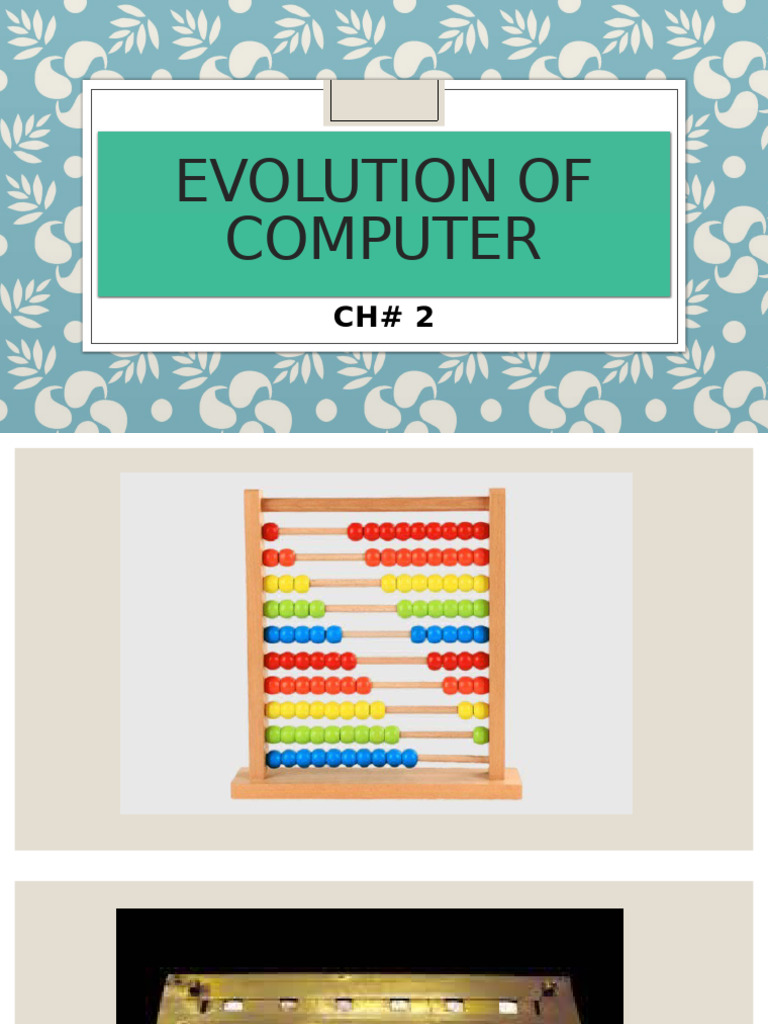 Evolution of Computer | PDF