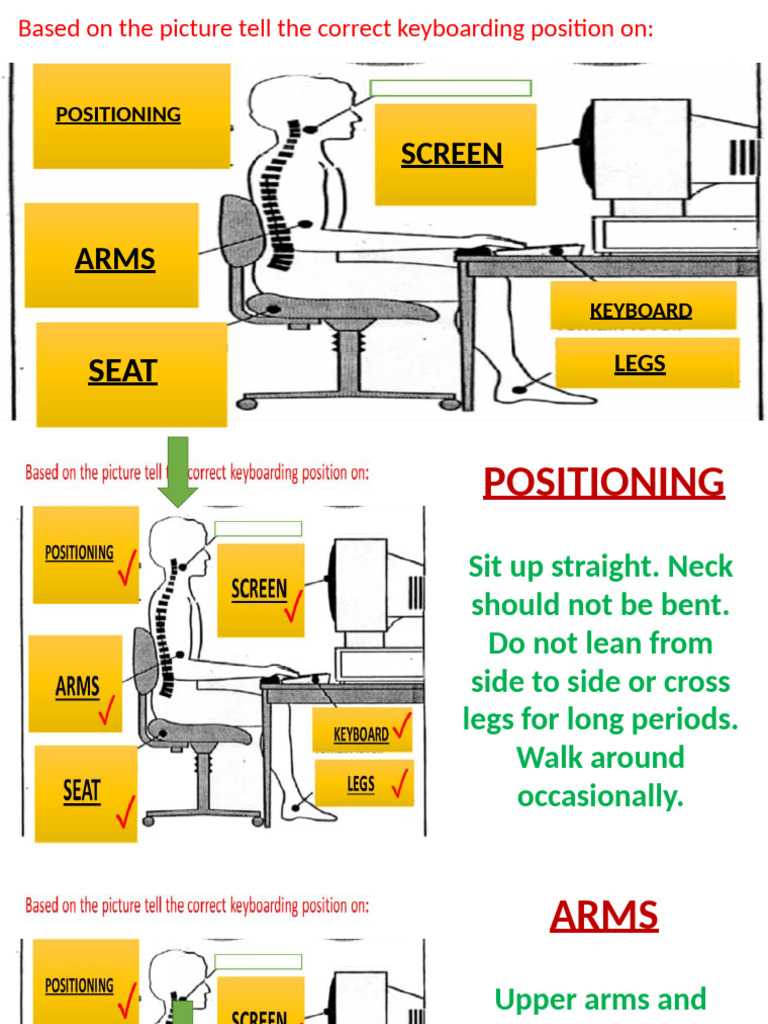 Proper Keyboarding Position Guide | PDF