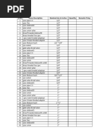 Plumbing Material List | PDF