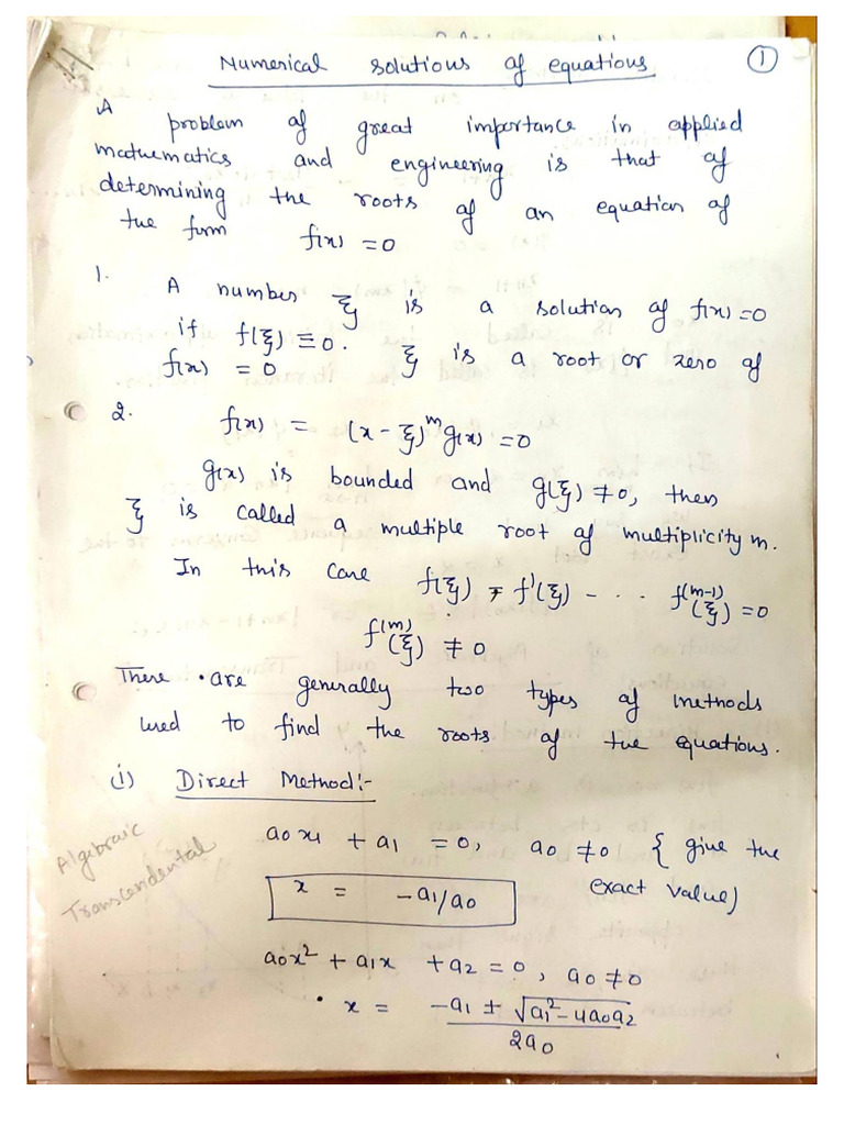 Bisection Method | PDF