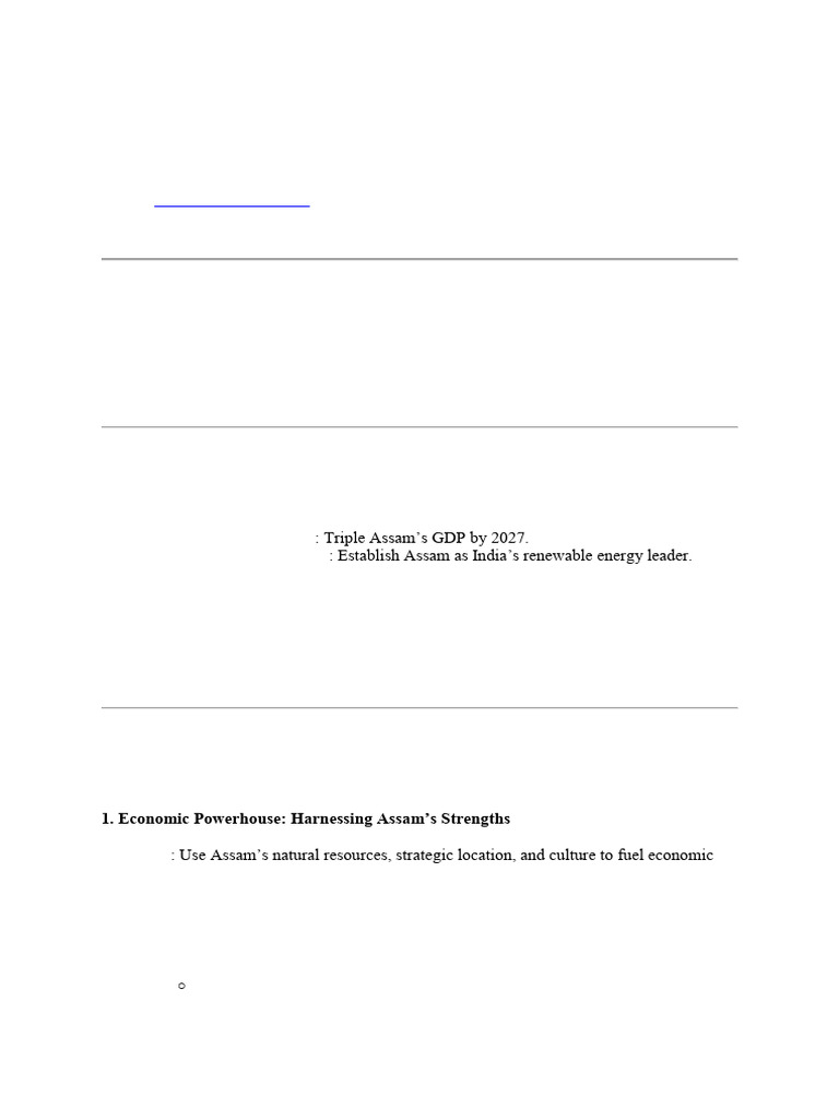 Project Proposal For Assam Goverment | PDF | Infrastructure | Renewable ...