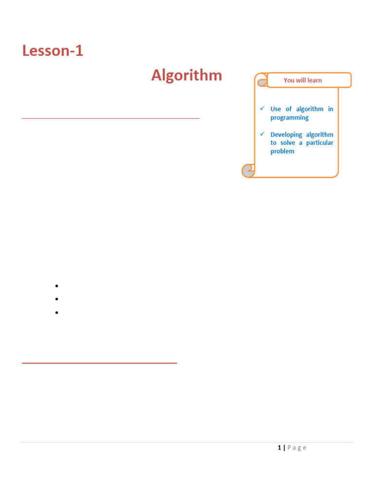 Grade 8 IT Textbook | PDF | Algorithms | Computing