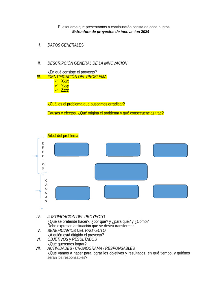 El Esquema Que Presentamos a Continuación Consta de Once Puntos Actualn14 Dic 2024 | PDF ...