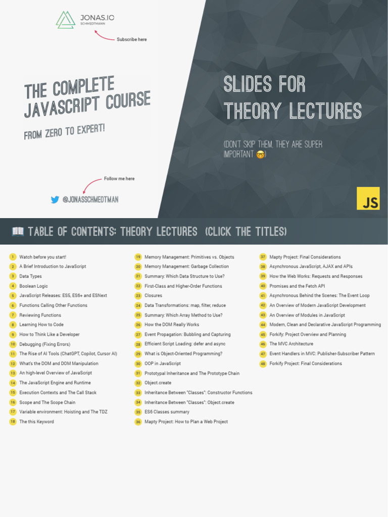 Theory Lectures v2.3 | PDF | Software Bug | Document Object Model
