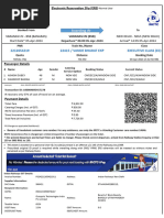Train Ticket | PDF | Identity Document | Payments