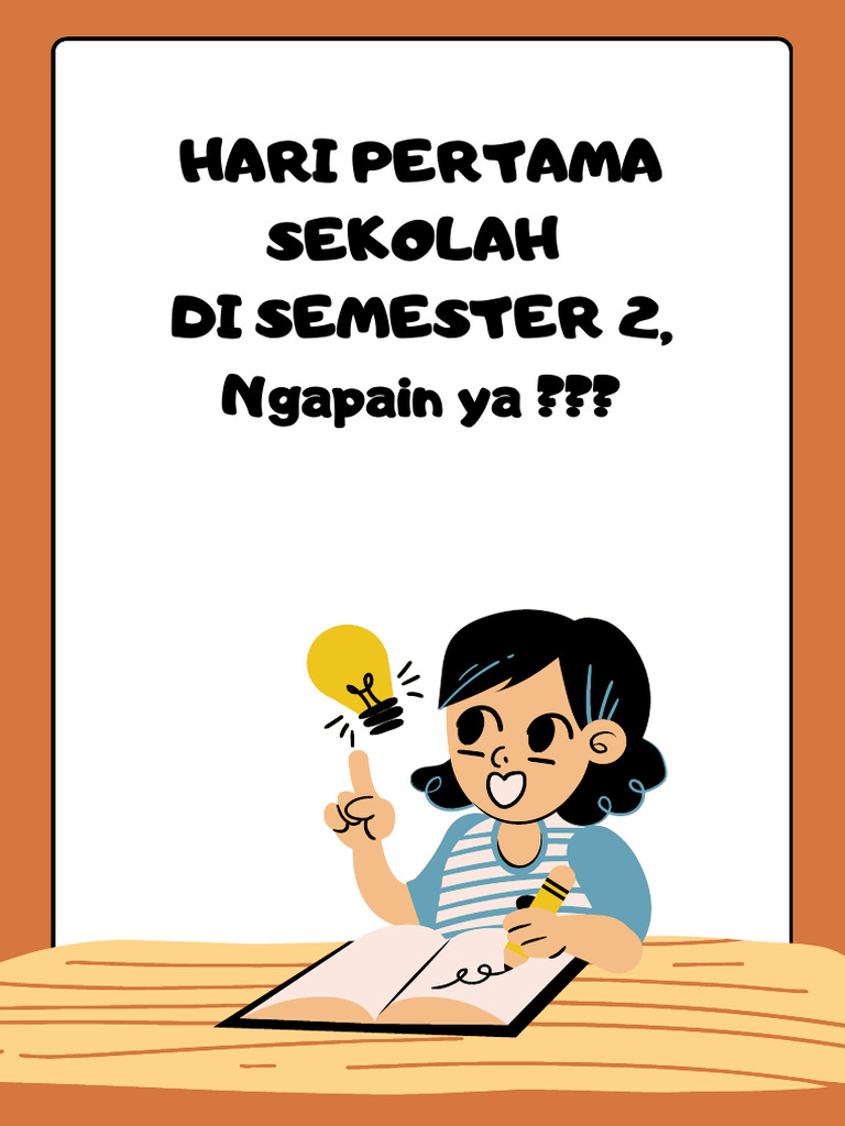 Refleksi Awal Semester 2 Siswa | PDF