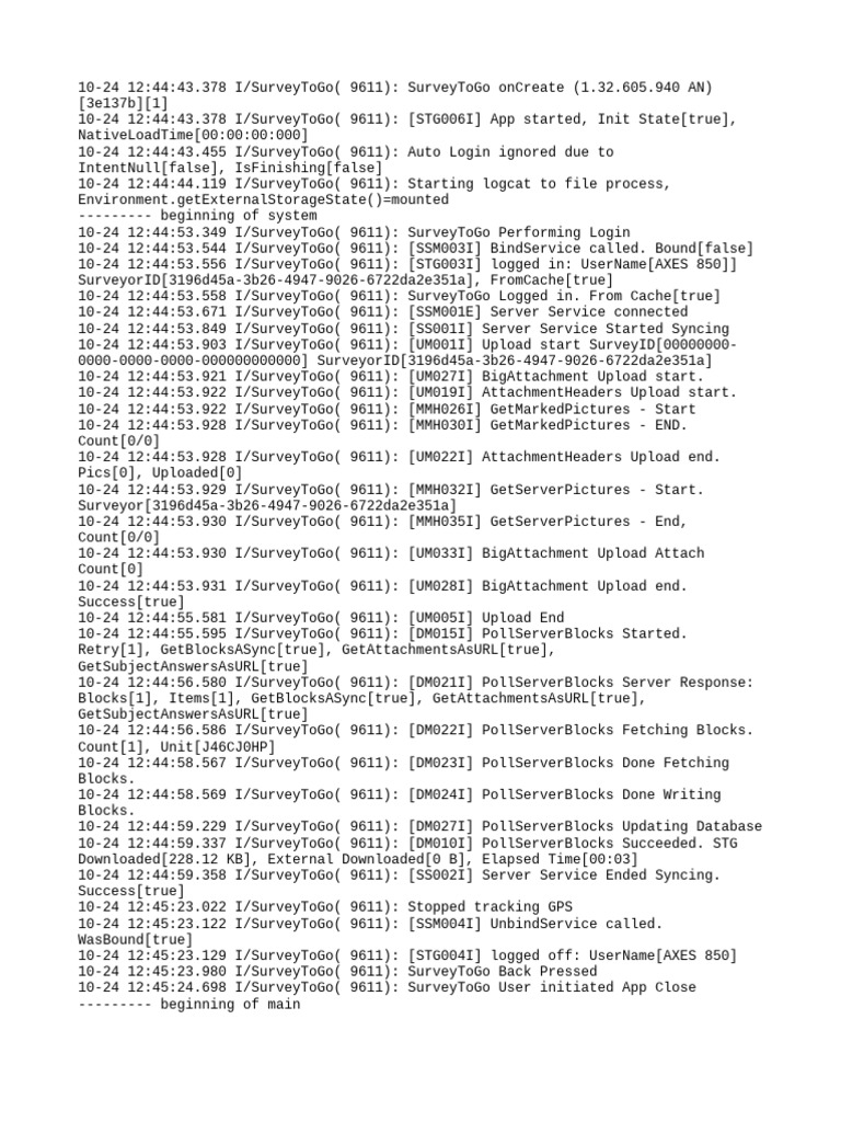 stglog | PDF | Surveying | Proxy Server