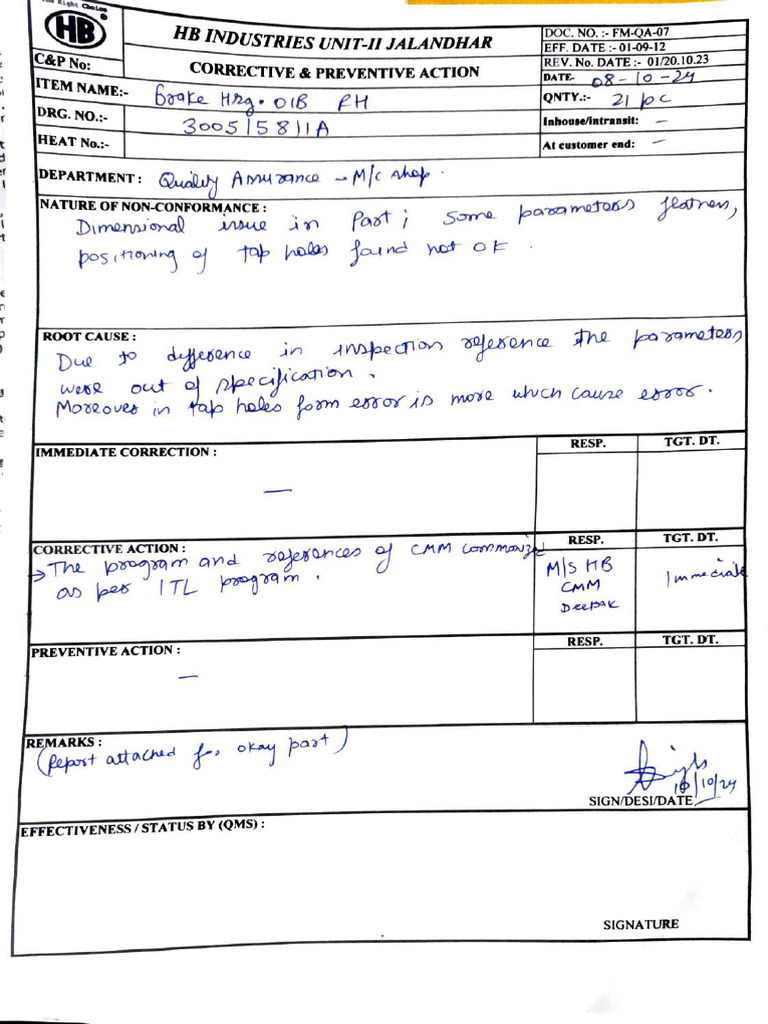 Capa Brk Hsg RH OiB 300515811a_compressed | PDF | Quality Management | Systems Thinking