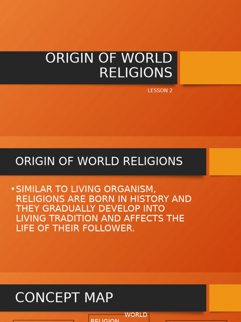 Origin of World Religions | PDF | Abraham | Monotheism