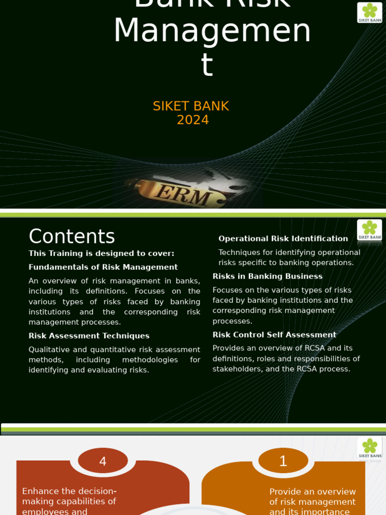 Risk Management Training PPT - For Risk Champions | PDF | Risk | Credit ...