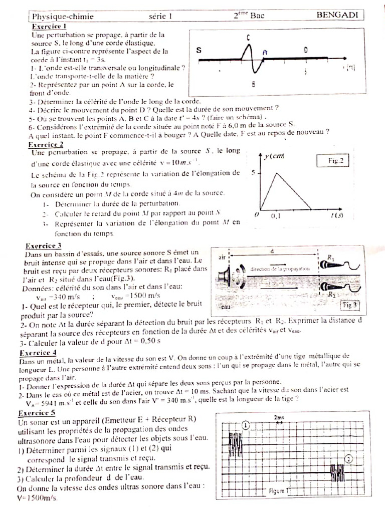 Série Onde - 2BAC | PDF