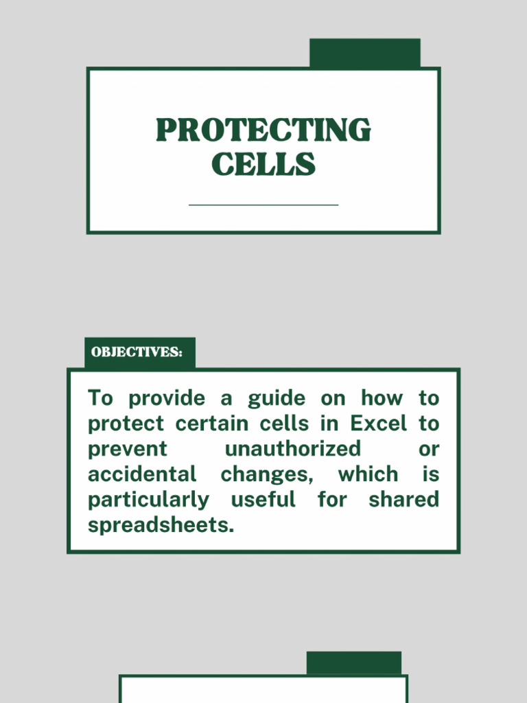 Protecting Cells | PDF