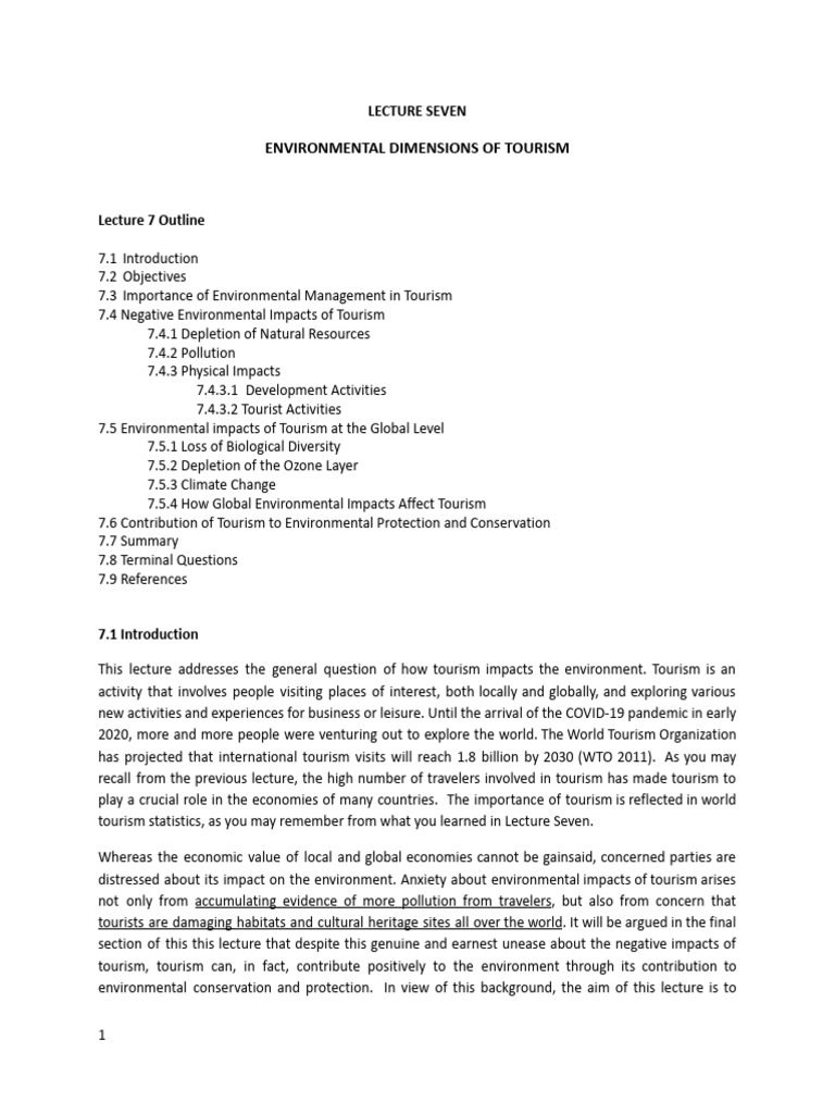 Lecture 7 | PDF | Biodiversity | Atmosphere Of Earth