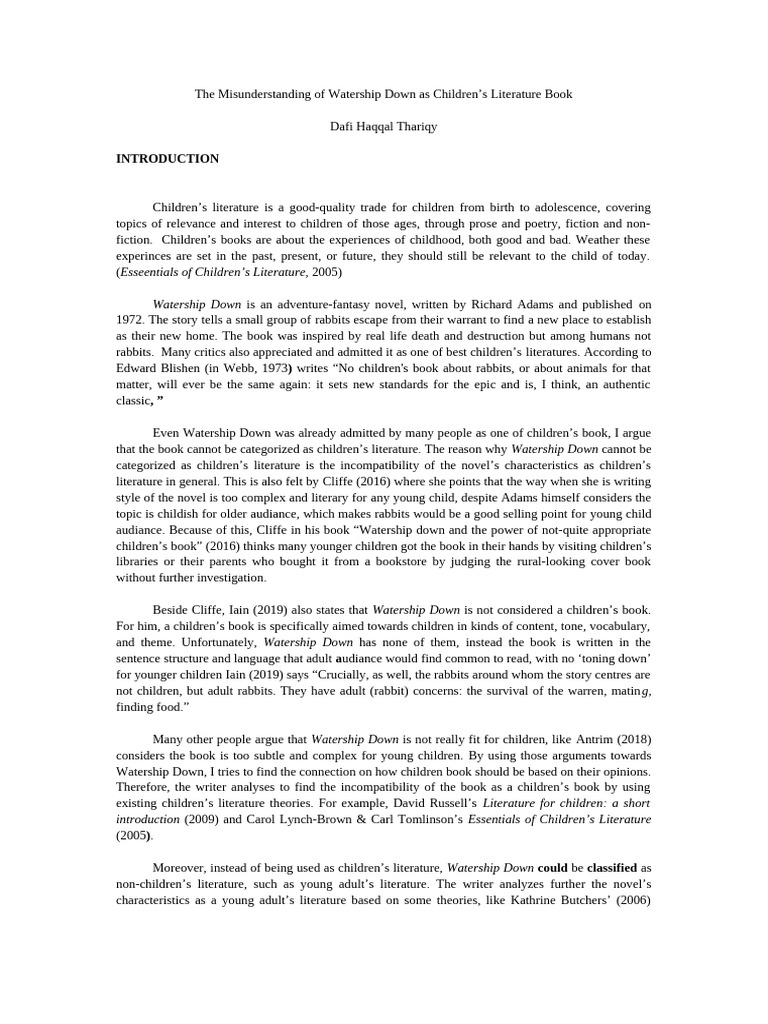 Dafi Haqqal New Introduction | PDF | Children's Literature