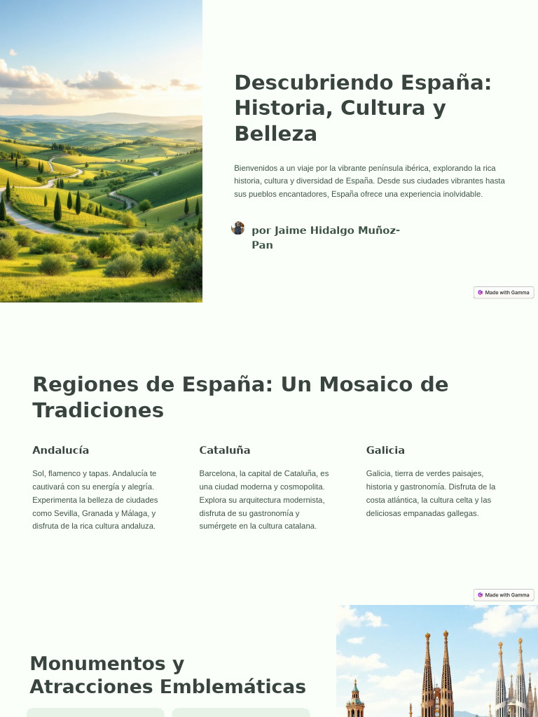 Descubriendo Espana Historia Cultura y Belleza | PDF | España | Sevilla