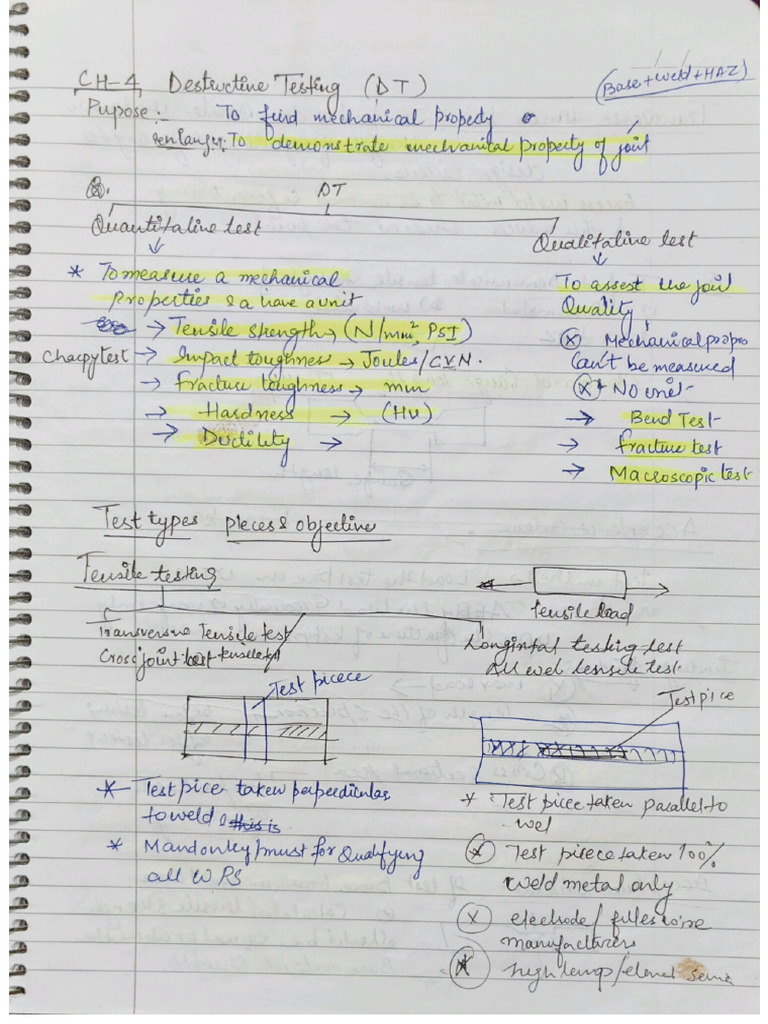 Mechanical Notes Welding | PDF