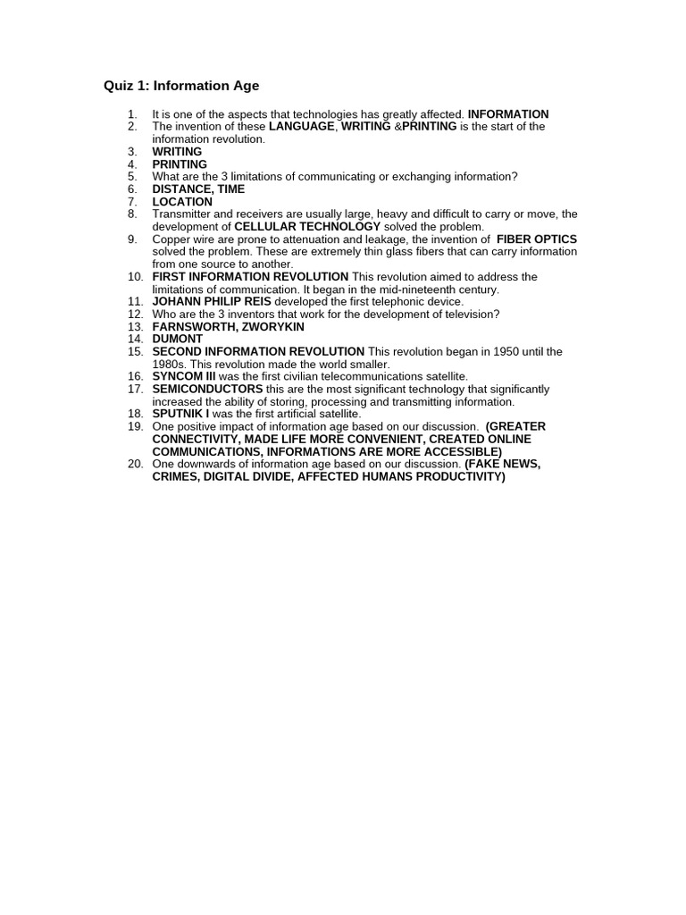 STS FINALS Quiz 1 IA | PDF