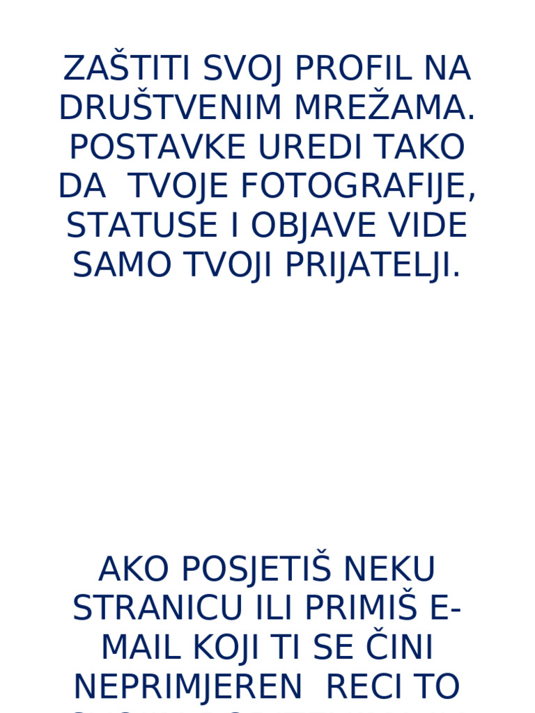 internet_cyberbullying pravila | PDF