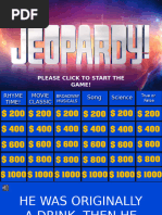 Jeopardy Template by SlideLizard | PDF | Art