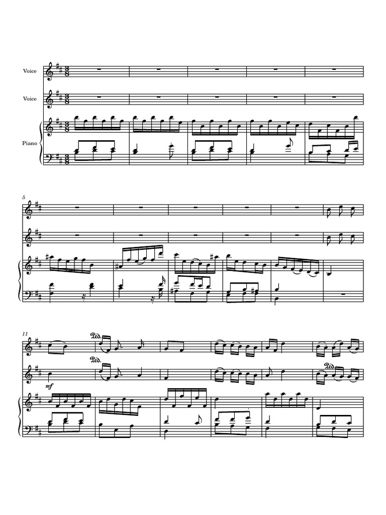 Ah Tu Non Sai Haendel | PDF