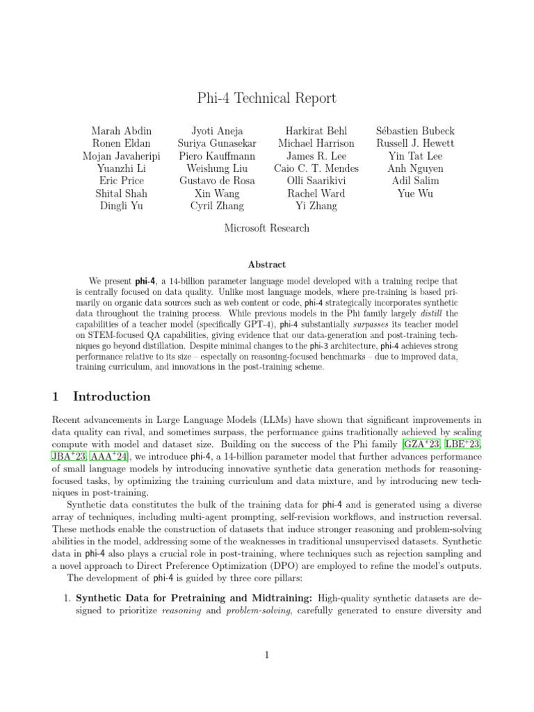 P4 Tech Report | PDF