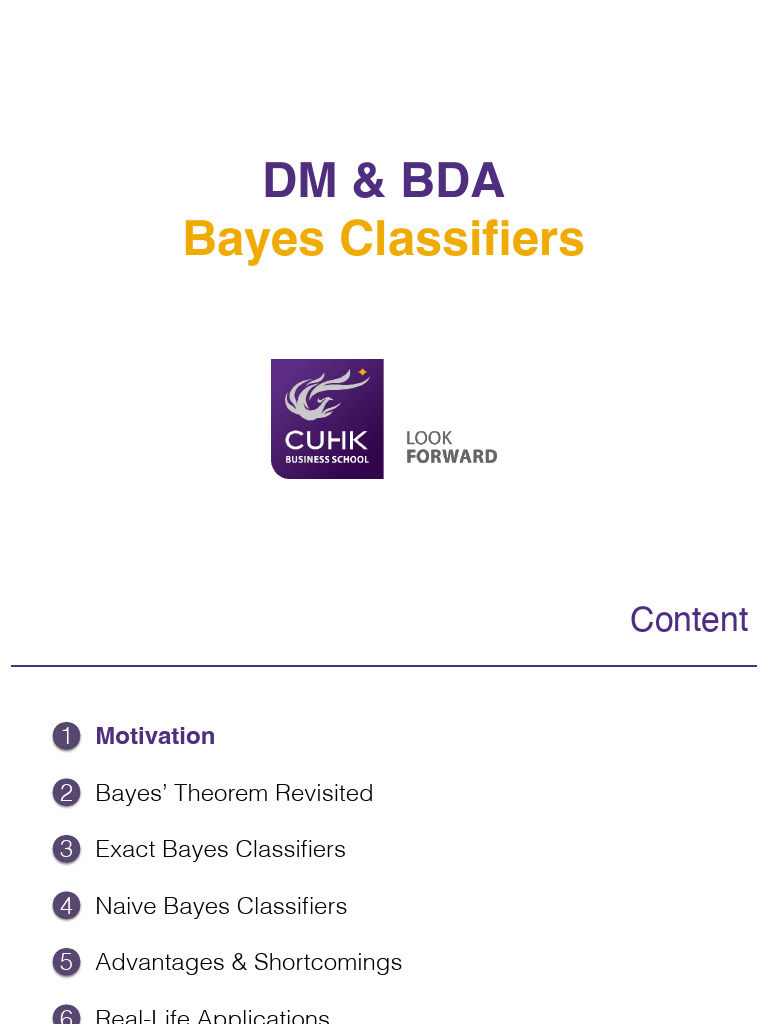 Bayes Classifiers Overview and Applications | PDF | Statistics ...
