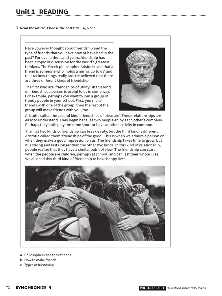 Unit 1 Reading | PDF