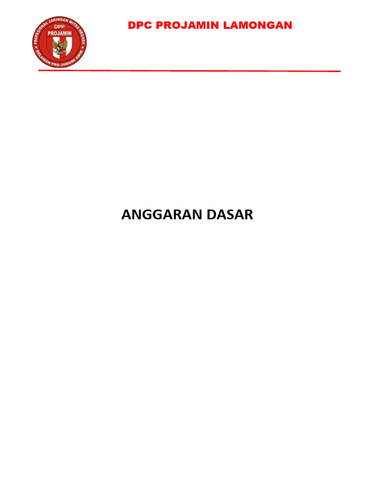 AD-ART PROJAMIN DPC LAMONGAN-1 | PDF