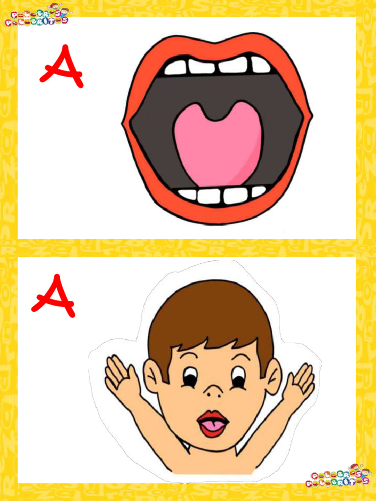 REGALO Tarjetas de Vocales (Posición Tipo - Kinemas) | PDF