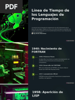 Línea de Tiempo de Lenguajes de Programación | PDF | Lenguaje de ...