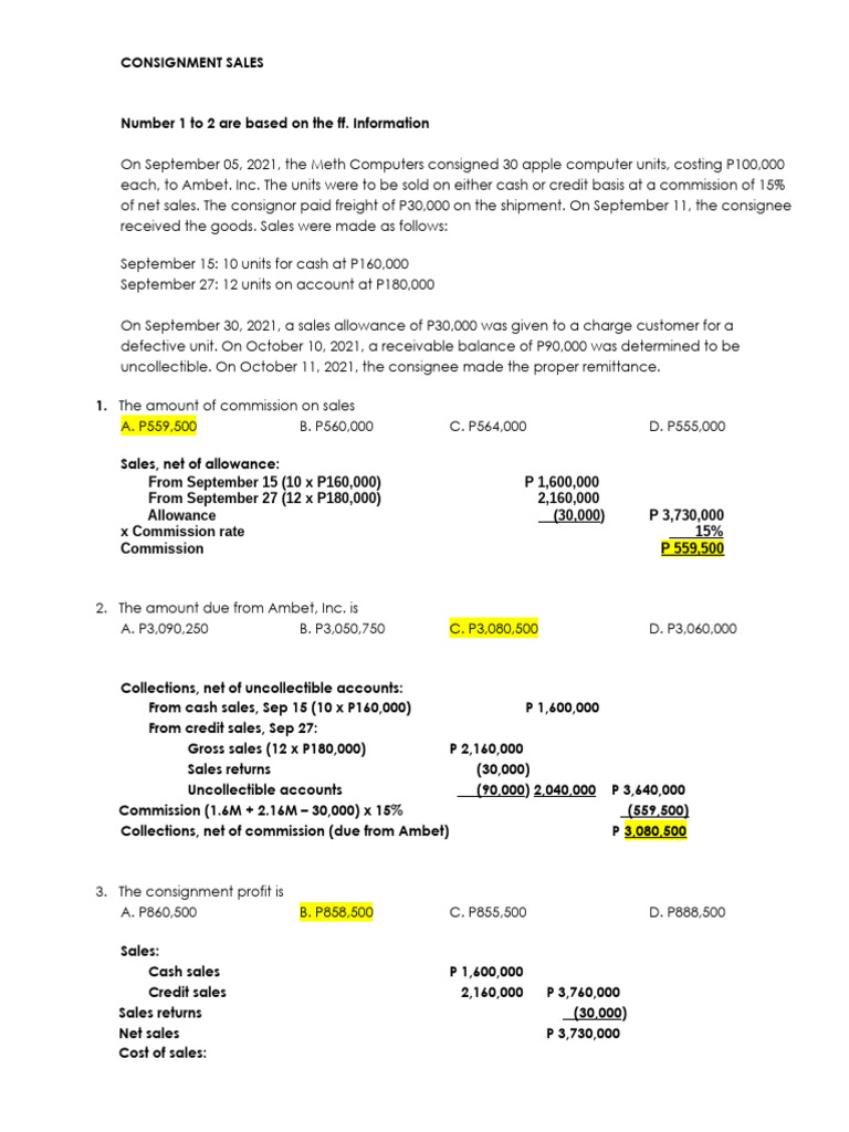 Consignment Sales and Franchise Accounting | PDF | Franchising | Revenue