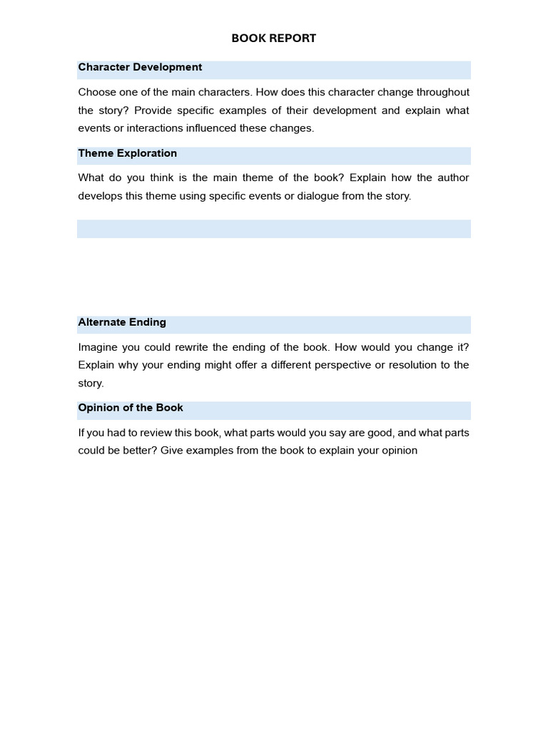 Book Analysis for Students | PDF