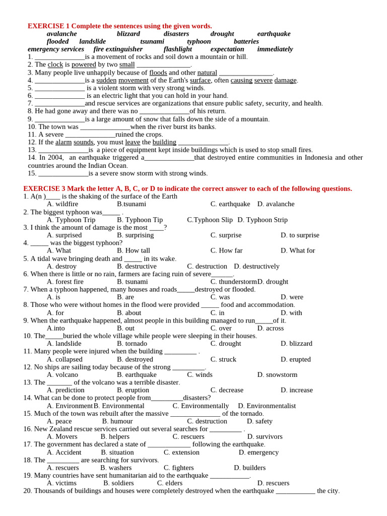 unit 4 | PDF | Tsunami | Earthquakes