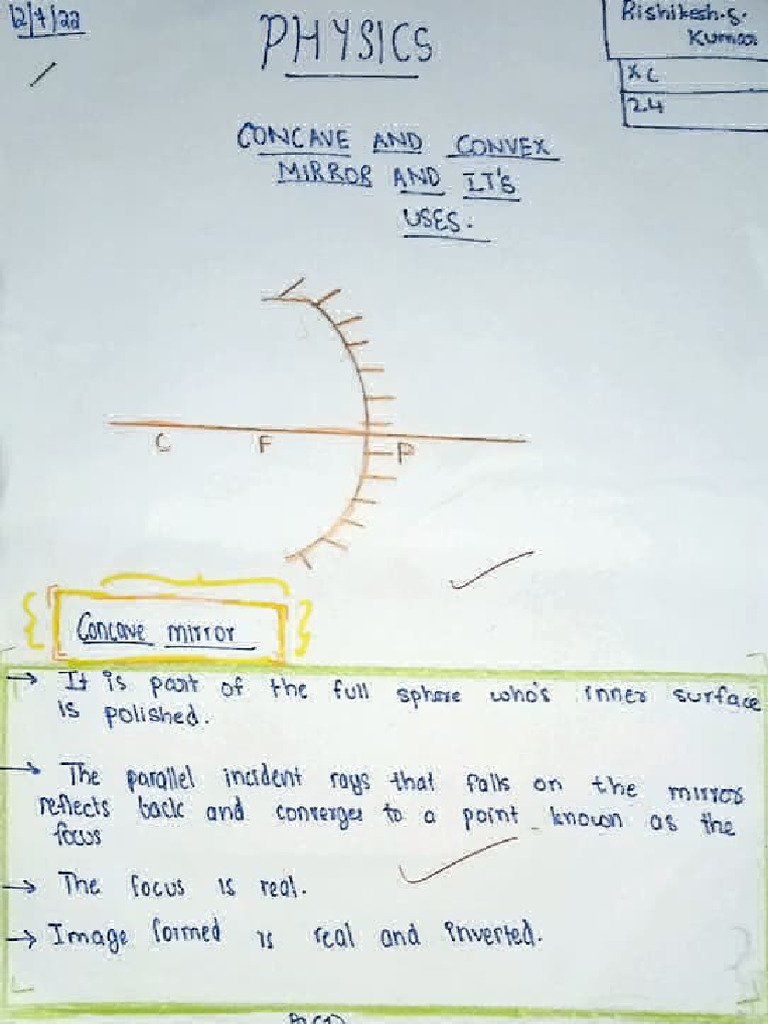 Physics Conbex and Concave | PDF
