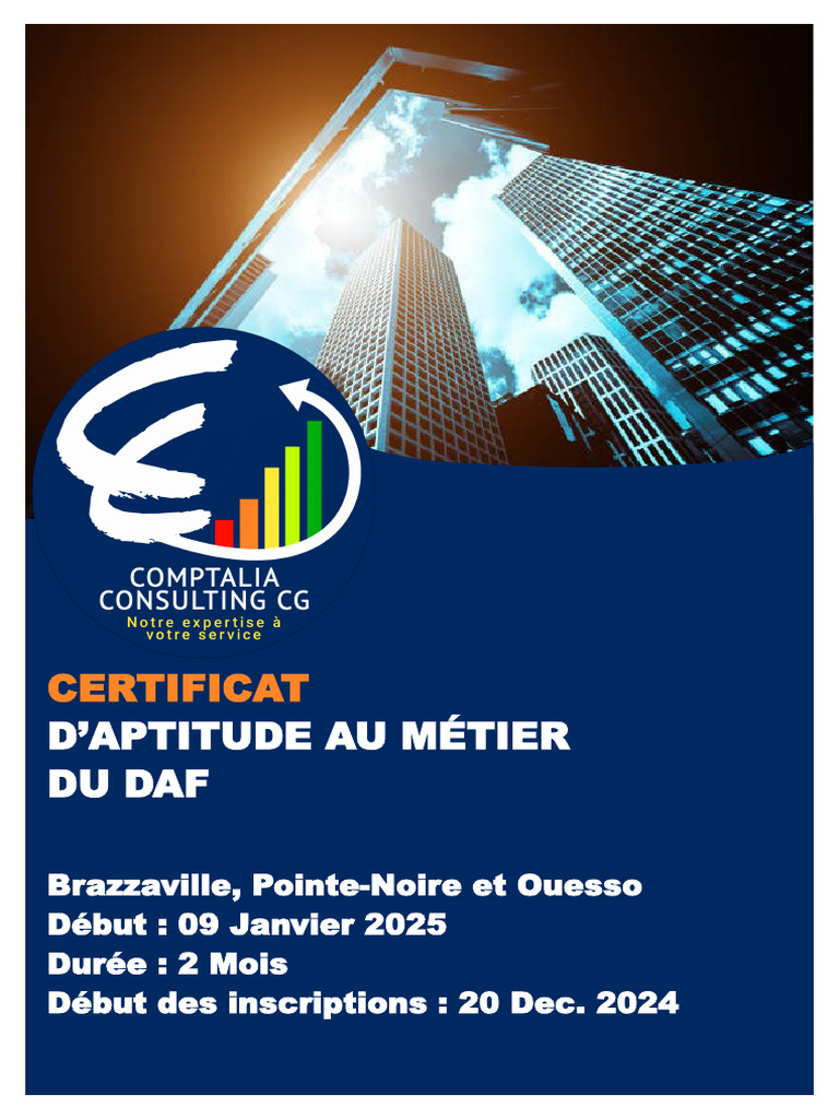 Formation DAF : Compétences Pratiques | PDF | Business | Gestion des ...