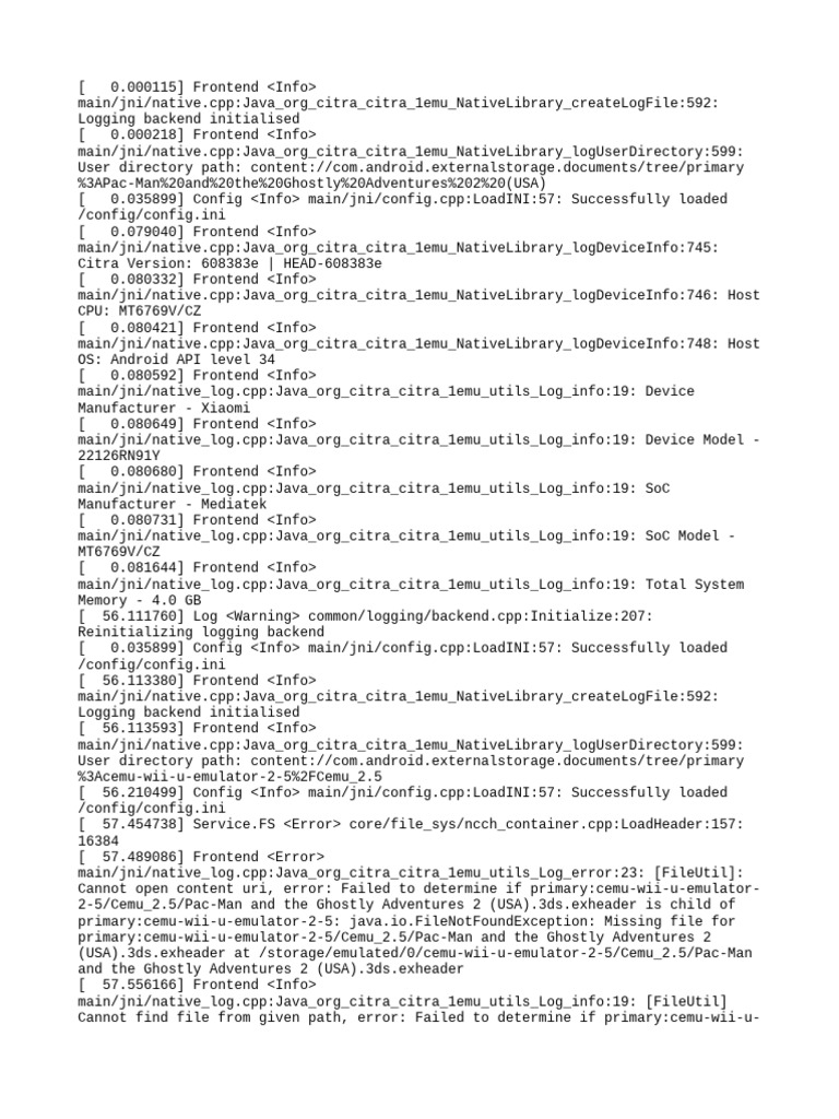 citra_log | PDF | Computing | Computer Architecture