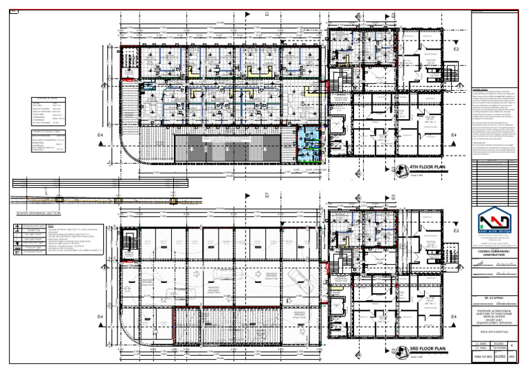 Alt & Add To Thixho Nyame Medical Centre - Council Drawings - Floor ...