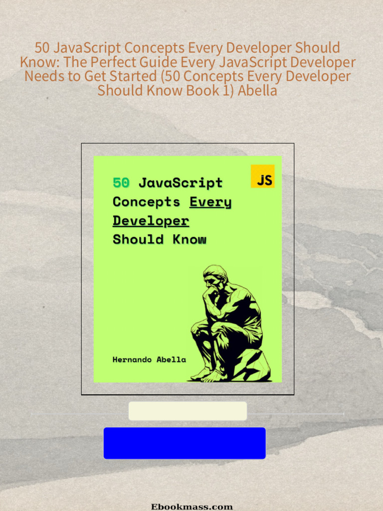 Instant ebooks textbook 50 JavaScript Concepts Every Developer Should ...