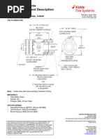 Kidde CO2 Fire Suppression Parts Guide | PDF | Valve | Switch