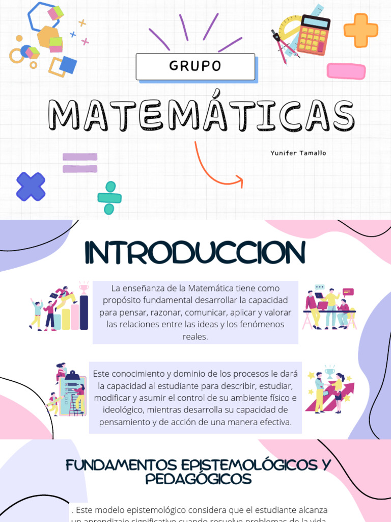 Exposición Grupal Curriculo Inclusivo | PDF | Ecuaciones | Matemáticas