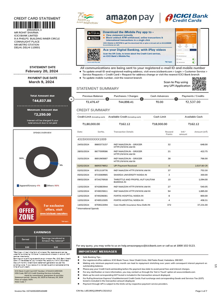 Pb | PDF | Credit Card | Payments