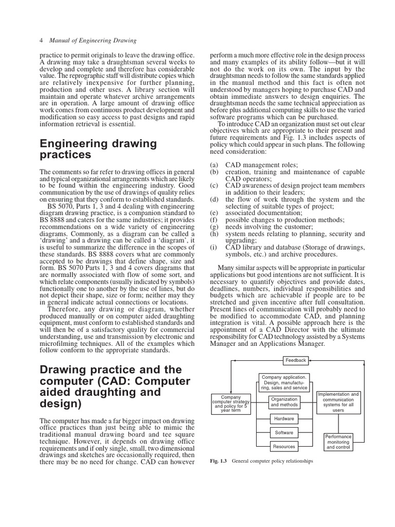 Manual of Engineering Drawing 15 | PDF | Computer Aided Design ...