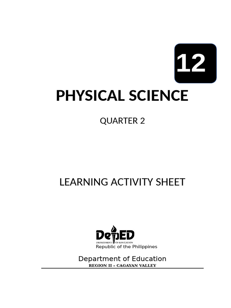 Physical-Science q2 Las | PDF | Planets | Eclipse
